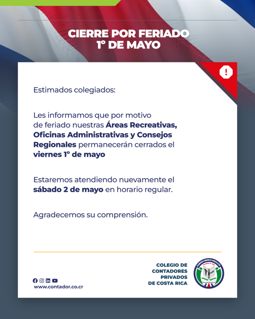 Ventas de Timbre – Colegio de Contadores Privados de Costa Rica